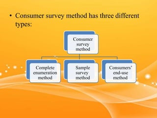 09 vivekanand vaish (survey methods of demand forecasting) | PPTX