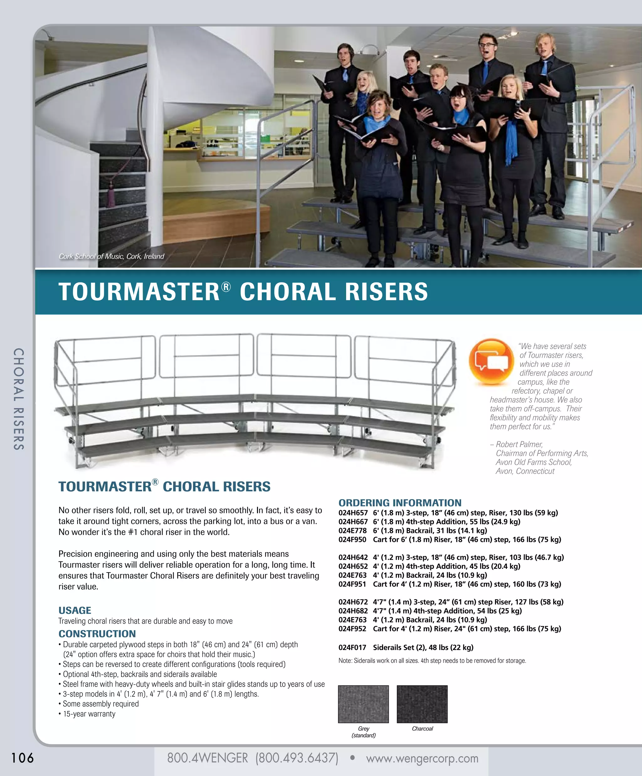 Education Catalog Music Risers | PDF