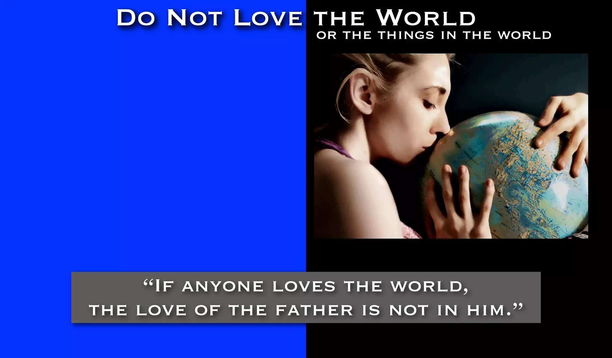 Do Not Love the World | PDF