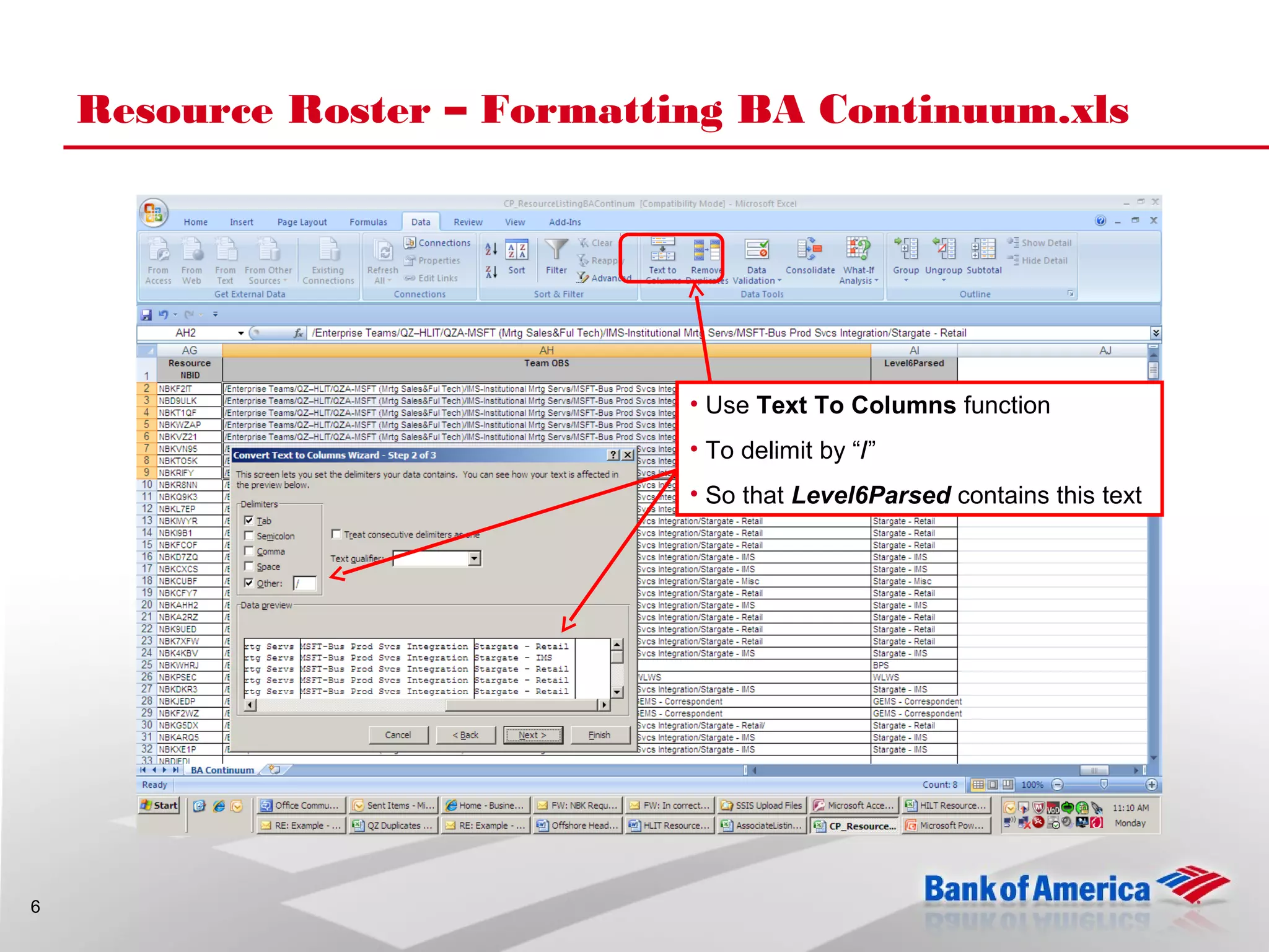 hlit resource roster | PPT