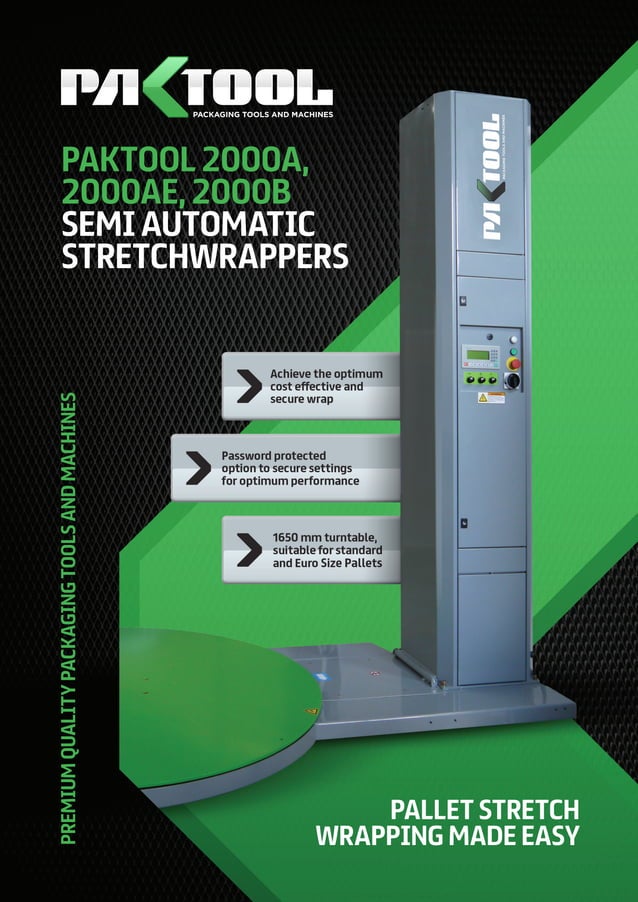 Paktool - Strechwrap 2000A,AE,B | PDF