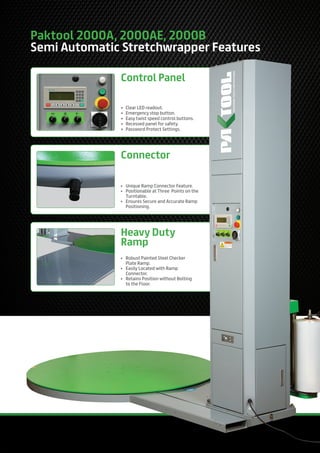 Paktool - Strechwrap 2000A,AE,B | PDF