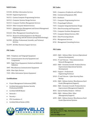 Cervello Capability Statement wb | PDF