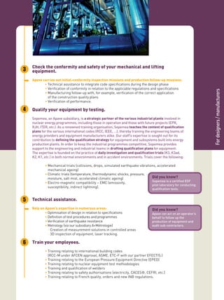 APAVE Nuclear Bussiness Line | PDF | Manufacturing Industry | Industries