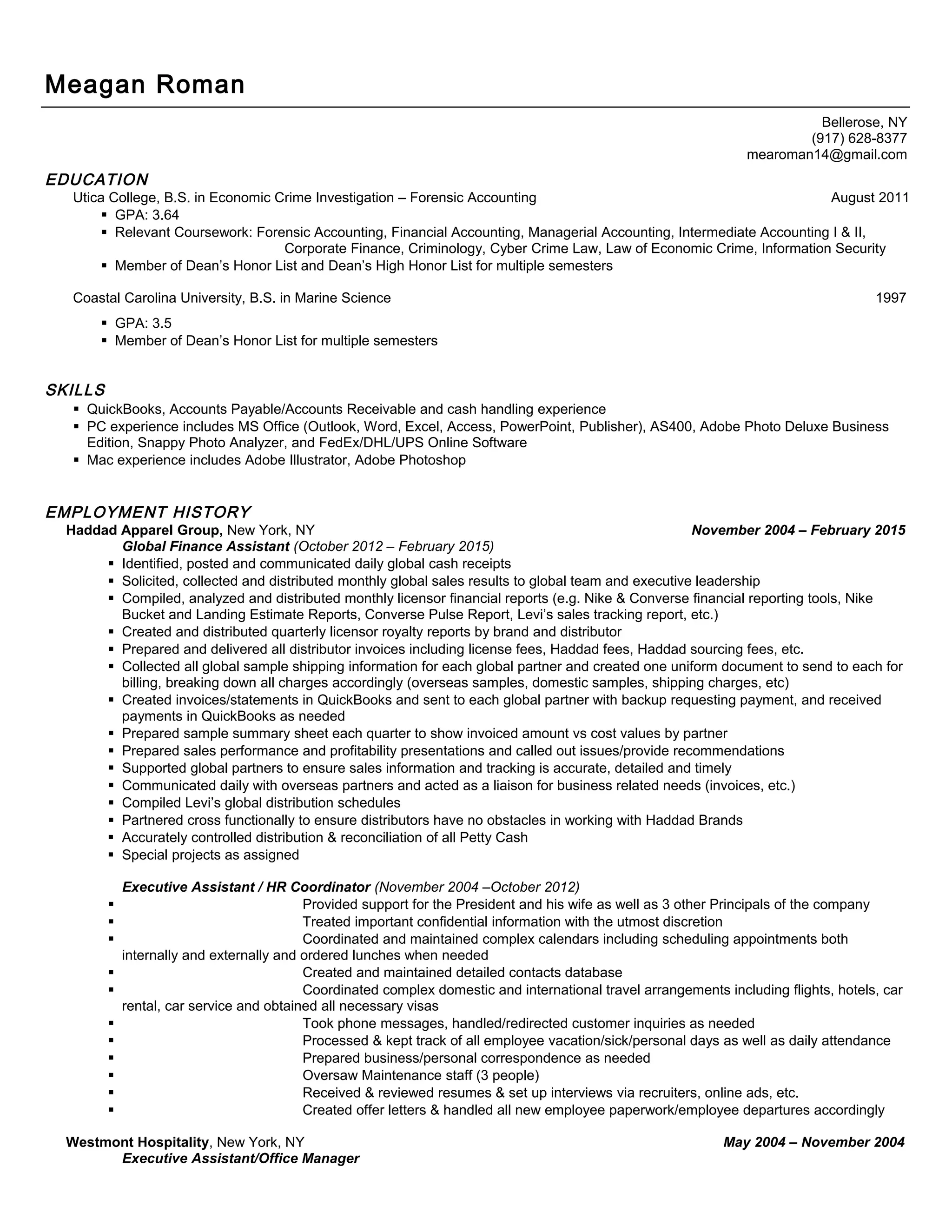 Resume - ECI | PDF