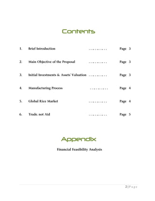Rice Mill Project'' | PDF