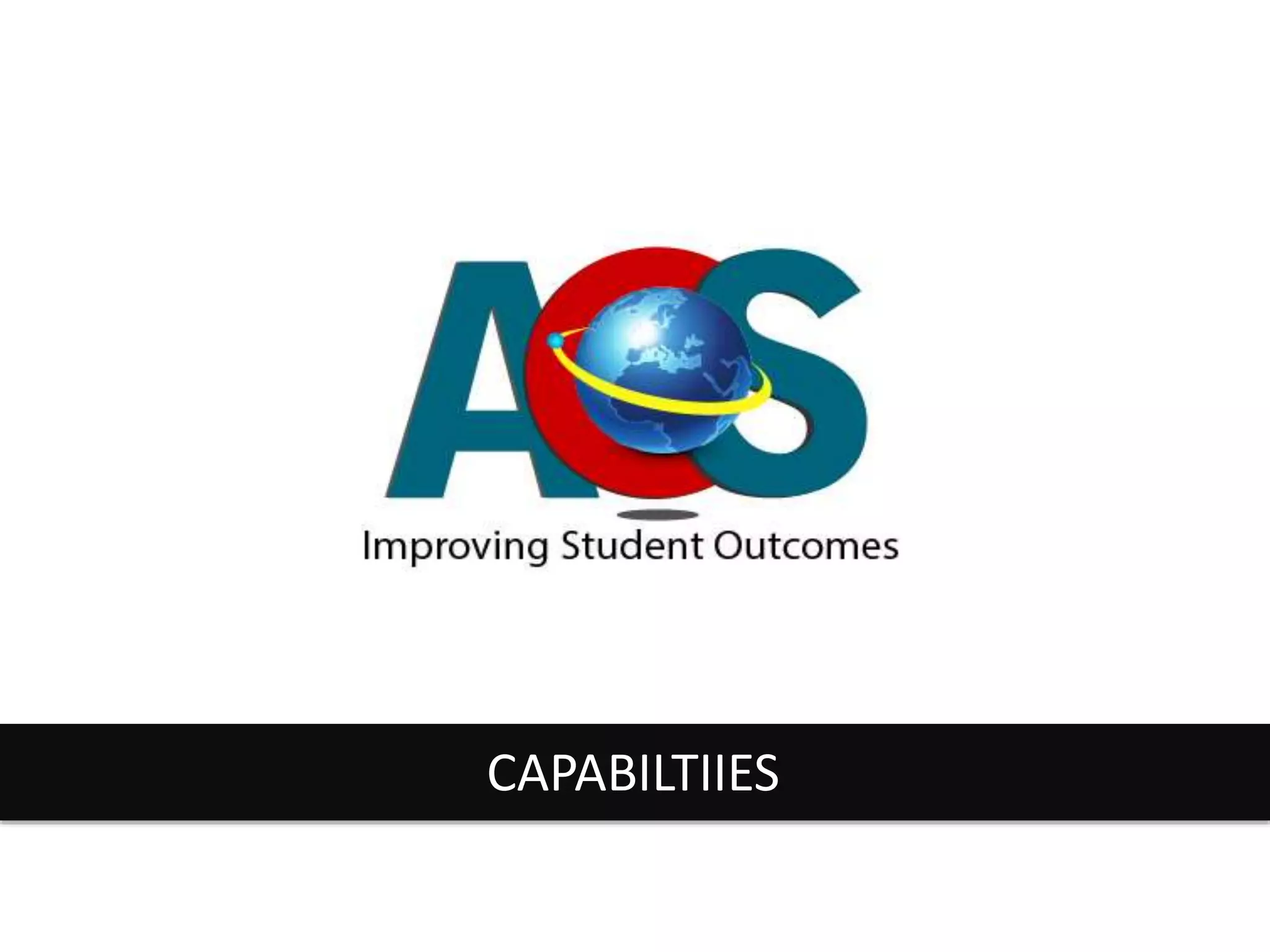 ACS CAPABILITIES summary | PPT