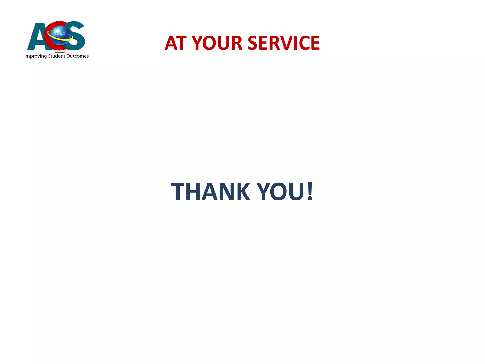 ACS CAPABILITIES summary | PPT