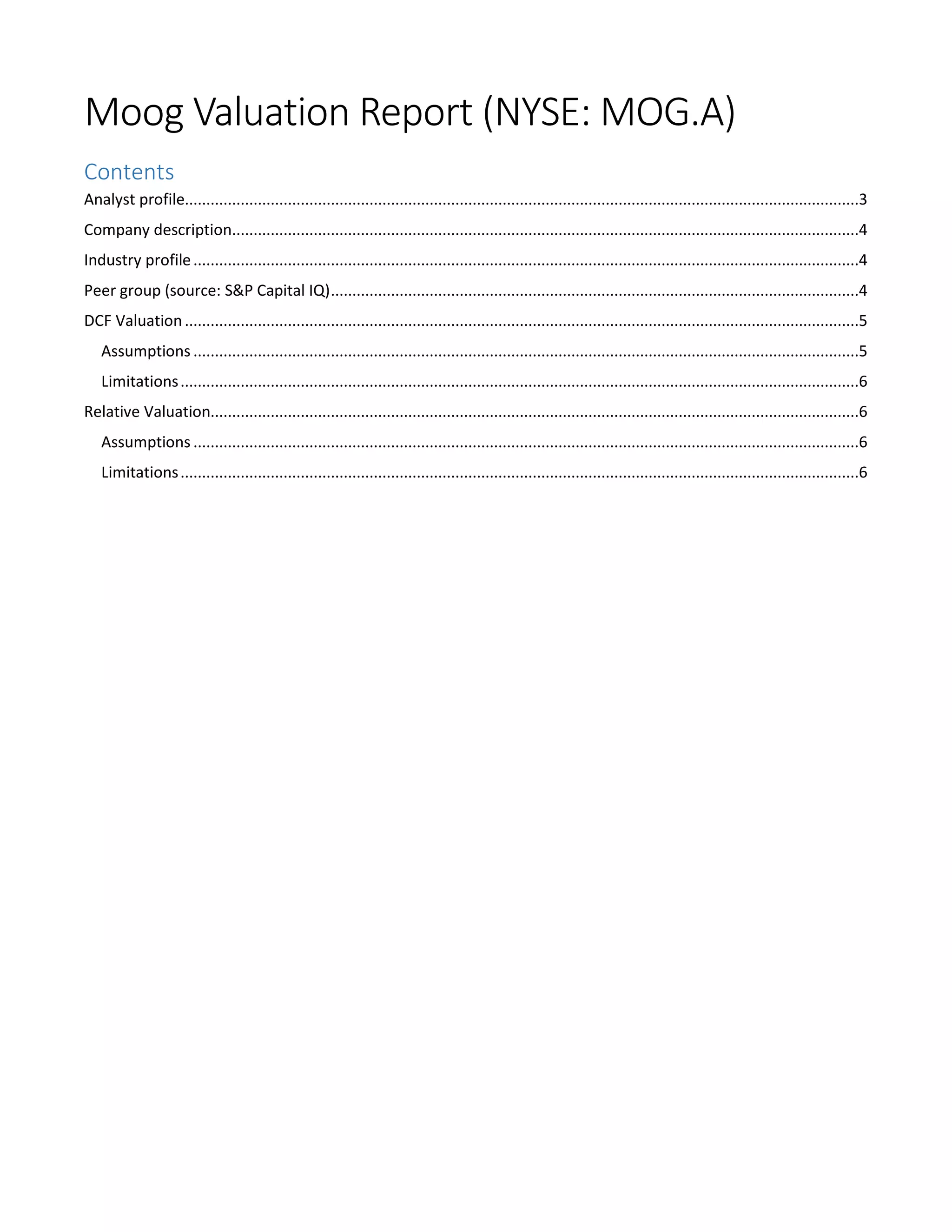 Moog Report final version | PDF