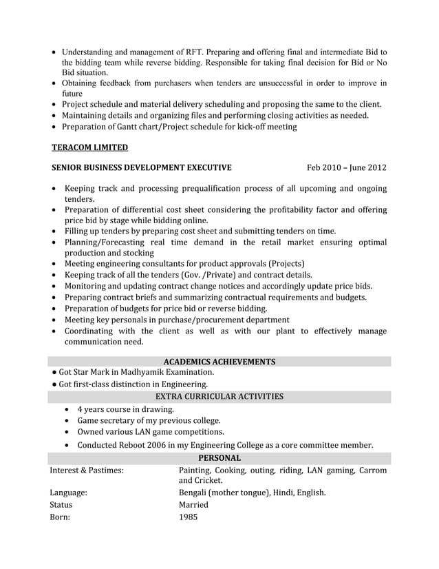 Resume-TM-22-02-2016 | PDF