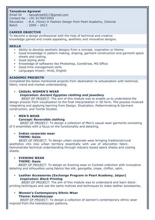 CV-TANUSHREE | PDF