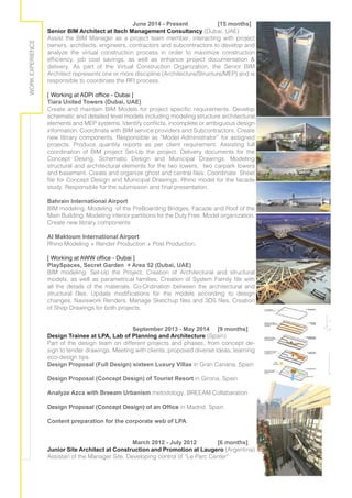 201508_Portfolio Ruben Urcola | PDF | Civil Engineering Industry ...