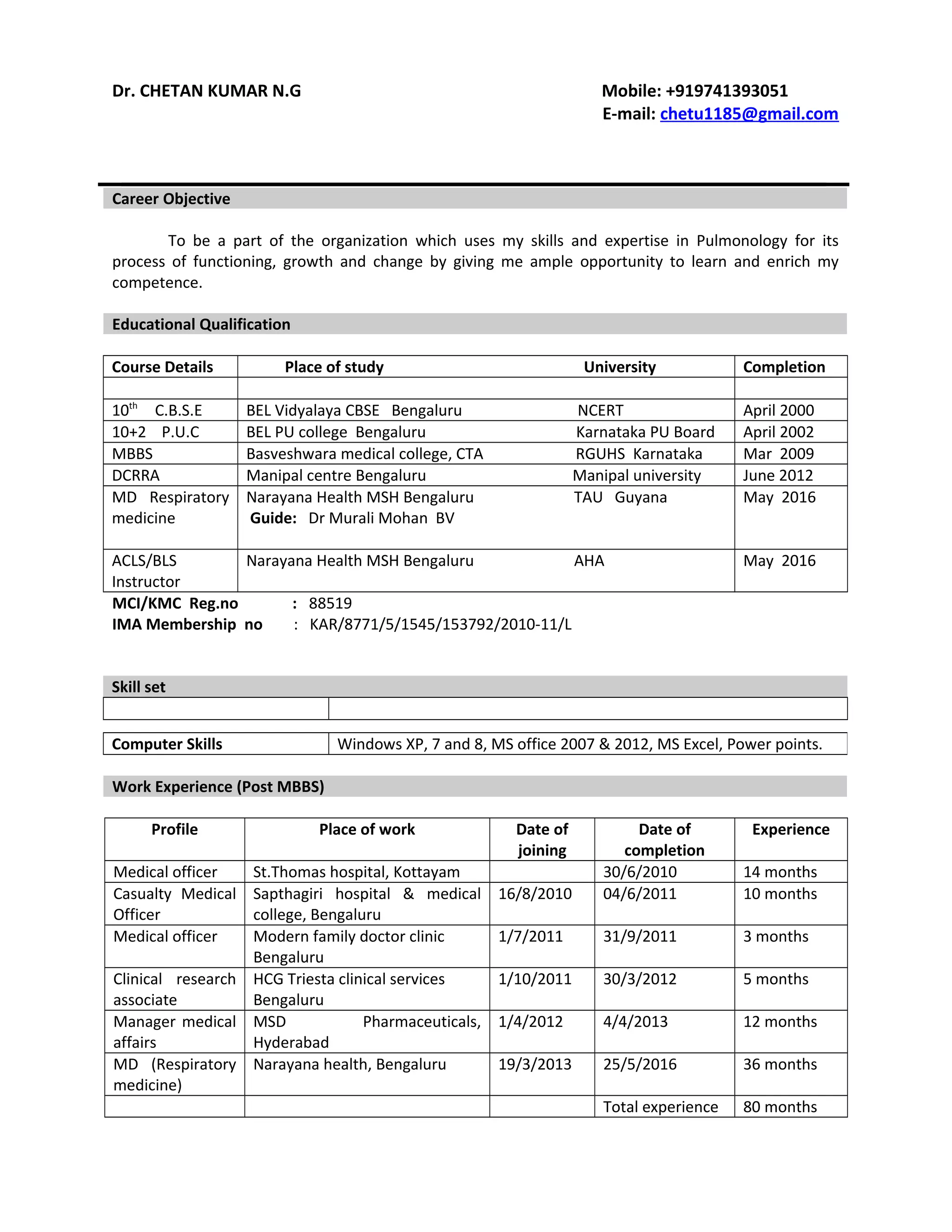 NGC.Resume2016 | DOC