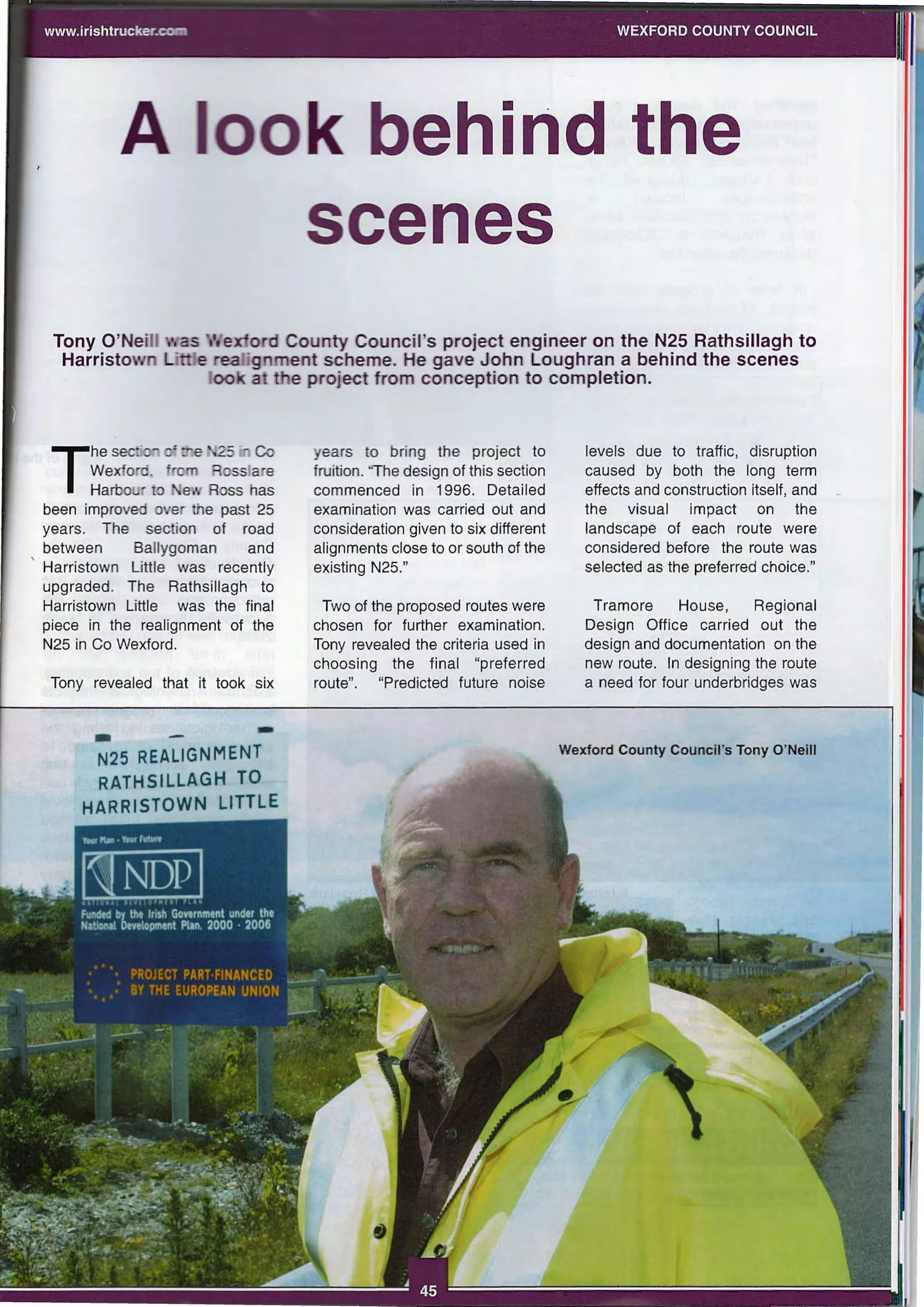 Aricle in Irish Trucker Magazine | PDF | Civil Engineering Industry ...