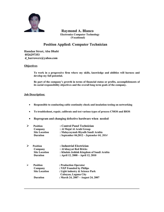 Comp tech | DOC | Technology & Computing