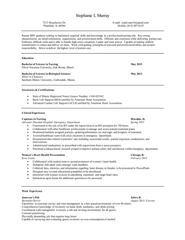 Stephanie Murray Resume | DOCX