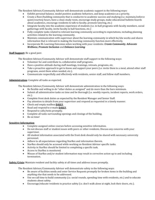 RA Expectations | PDF