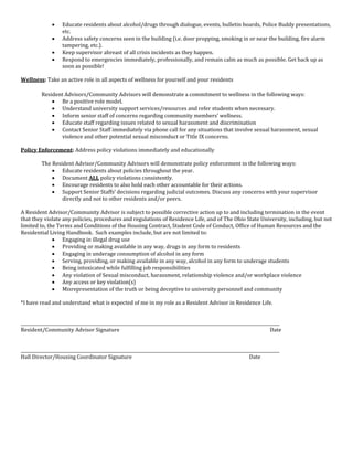 RA Expectations | PDF