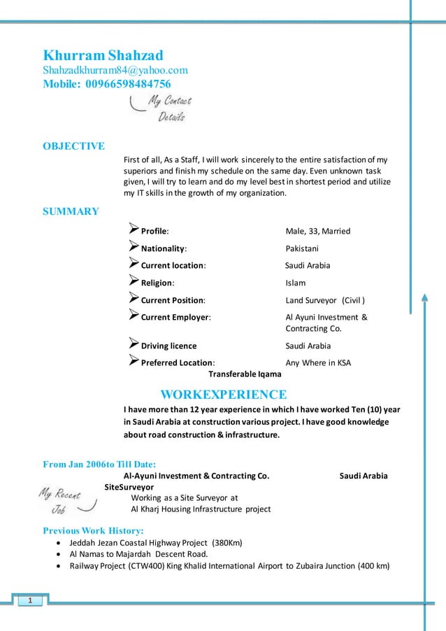 khurram Cv 24-10-15 | PDF