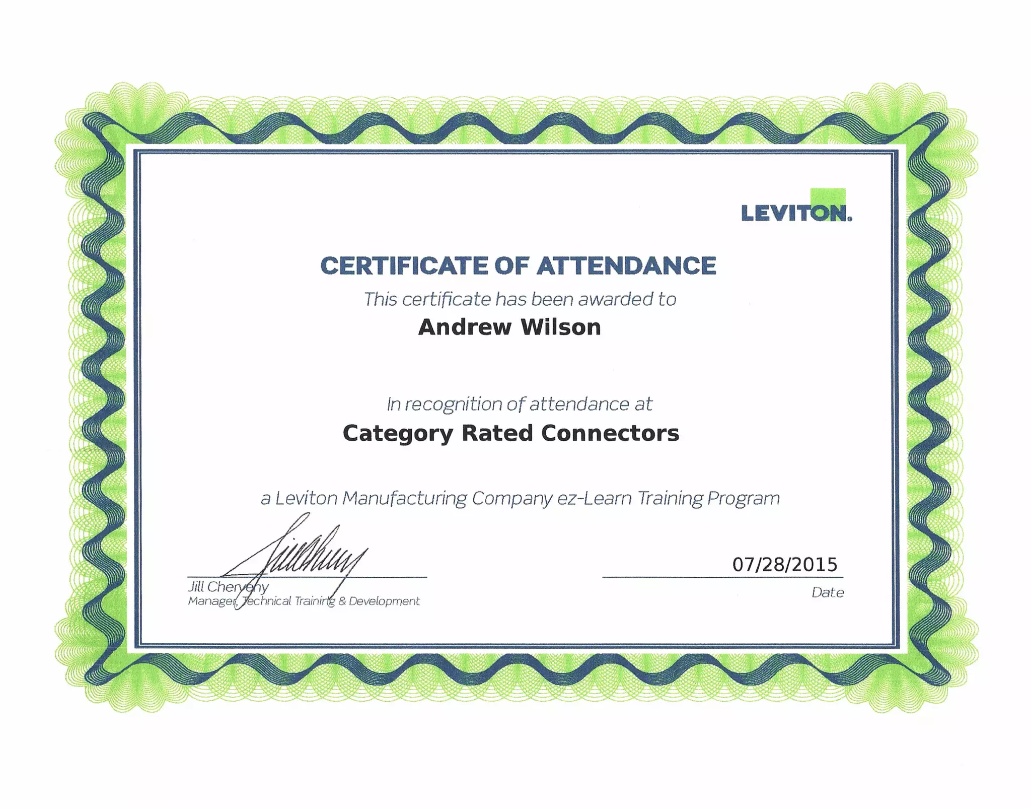 Leviton certification | PDF