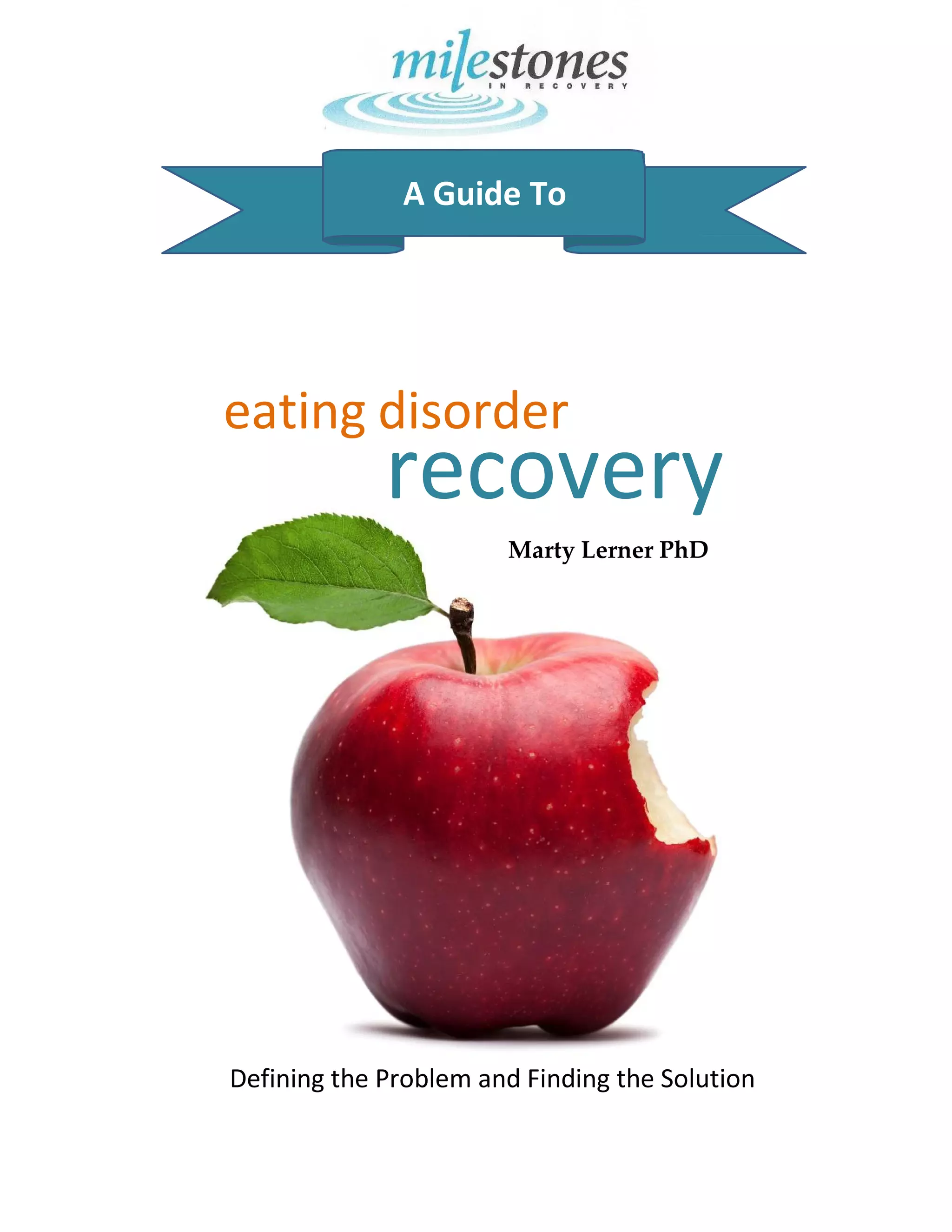 GUIDE TO ED RECOVERY 2016 | PDF