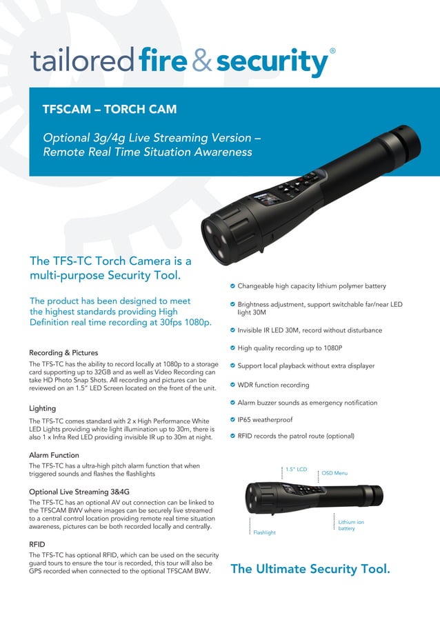 TFS_TFS-TC – Torch Cam | PDF