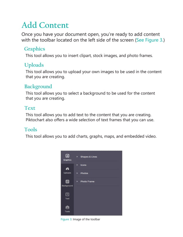 Piktochart Instructions | PDF