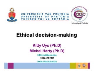 ethicaldecisionmakingaacconf | PDF | Ear, Nose and Throat Conditions ...