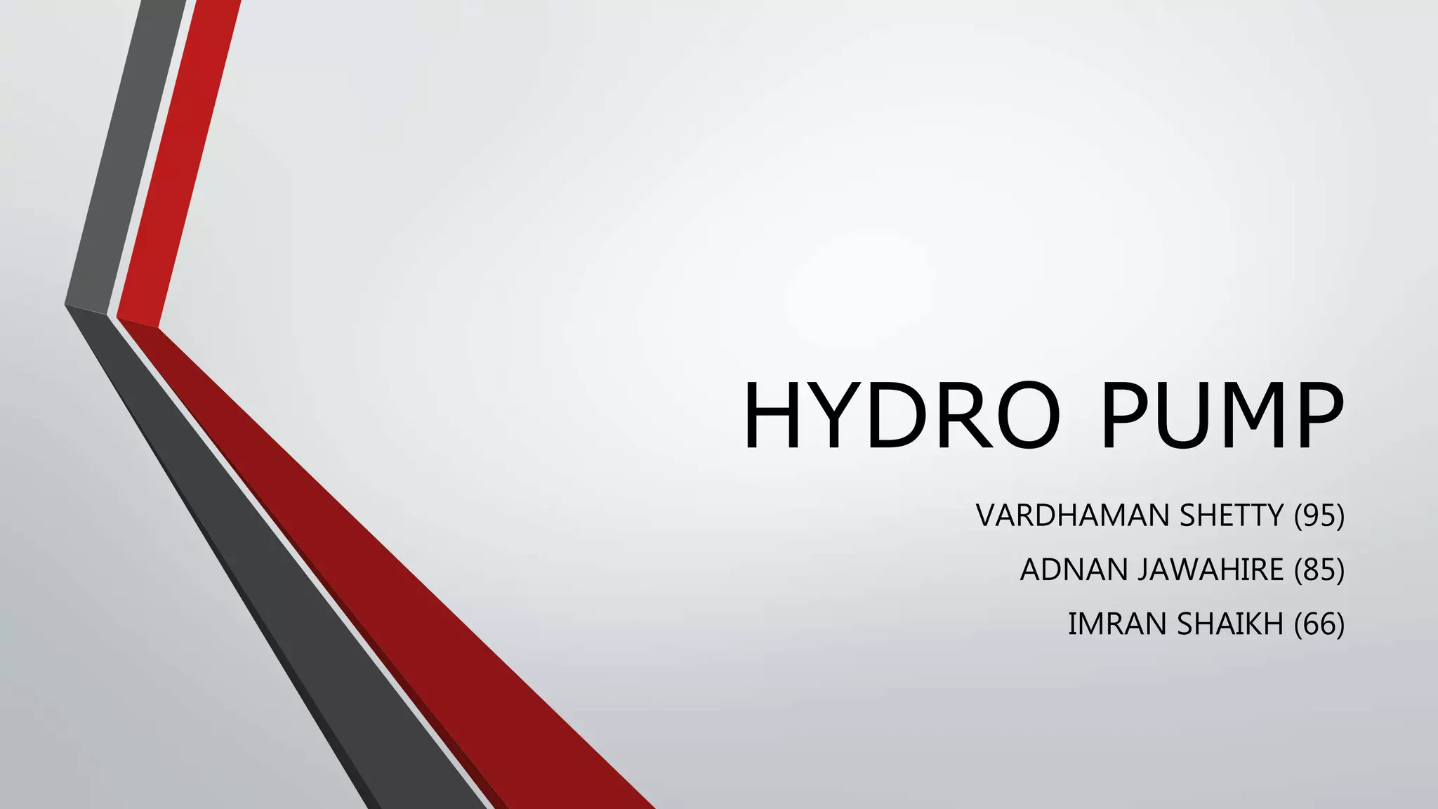 H-pump | PPTX