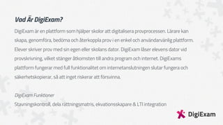 DigiExam presentation | PDF