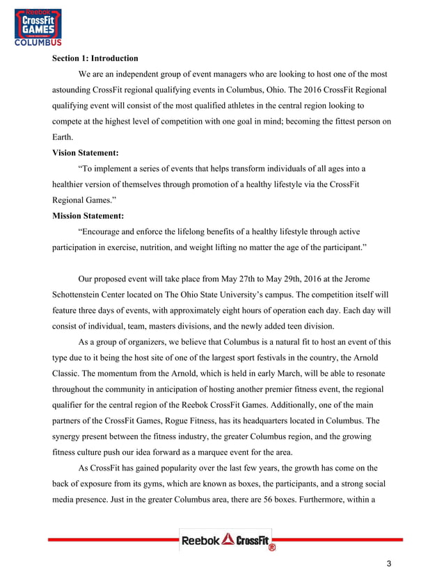 KNH414EventProposalBidFinalSubmission | PDF