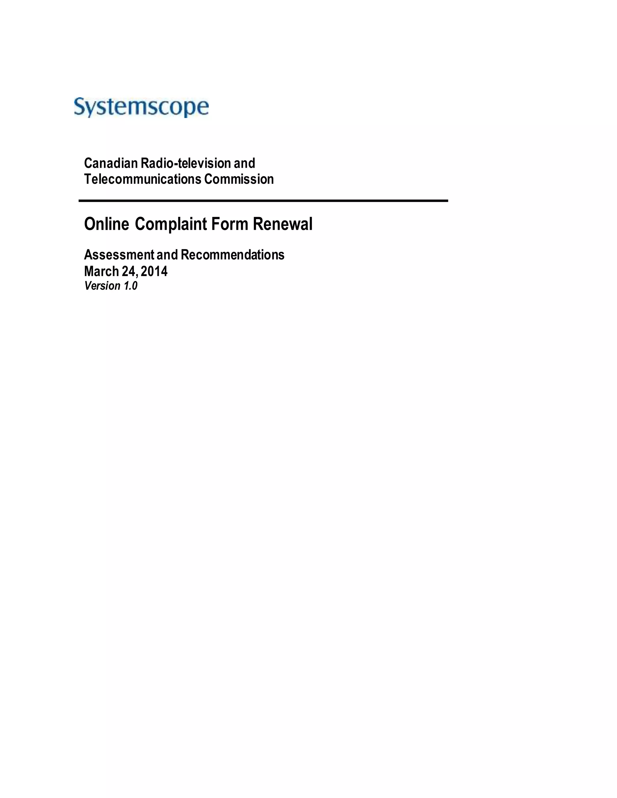 CRTC-Complaint-Form-Renewal-March-24-2014 | PDF