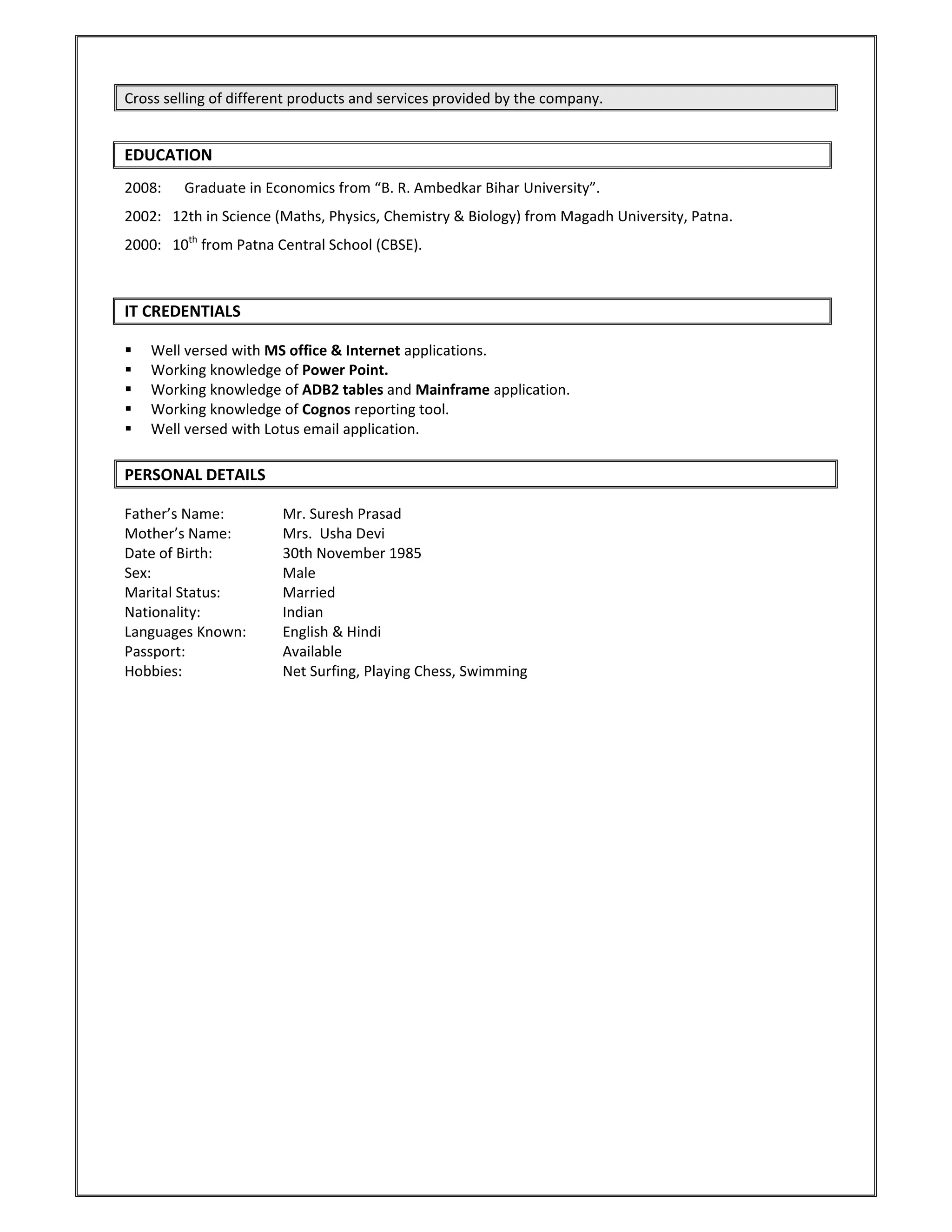 Vivek Gupta Resume | PDF