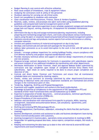 Electrical Engineer 2 | PDF