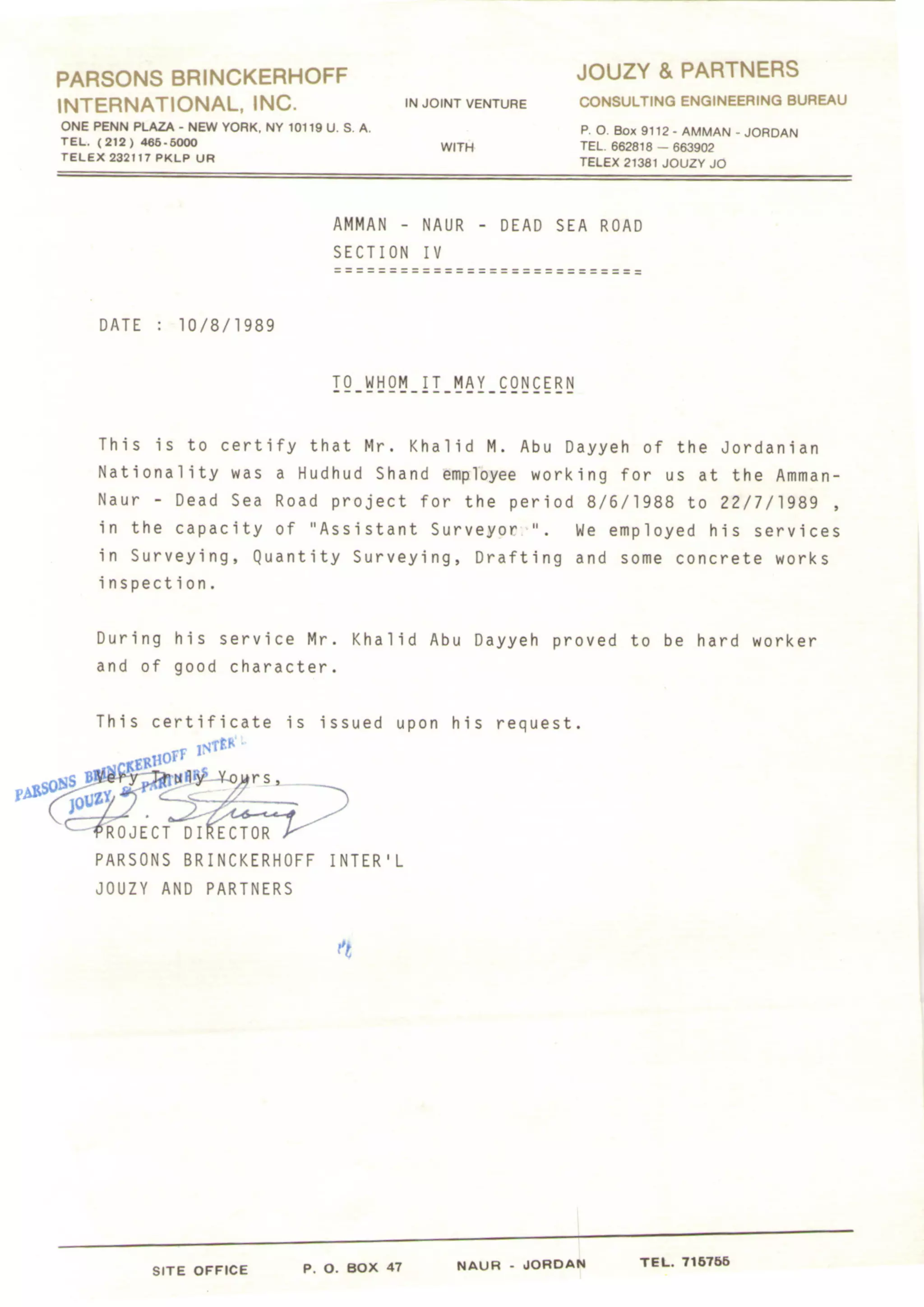 JOUZY _ PARTNERS EXPERIENCE | PDF