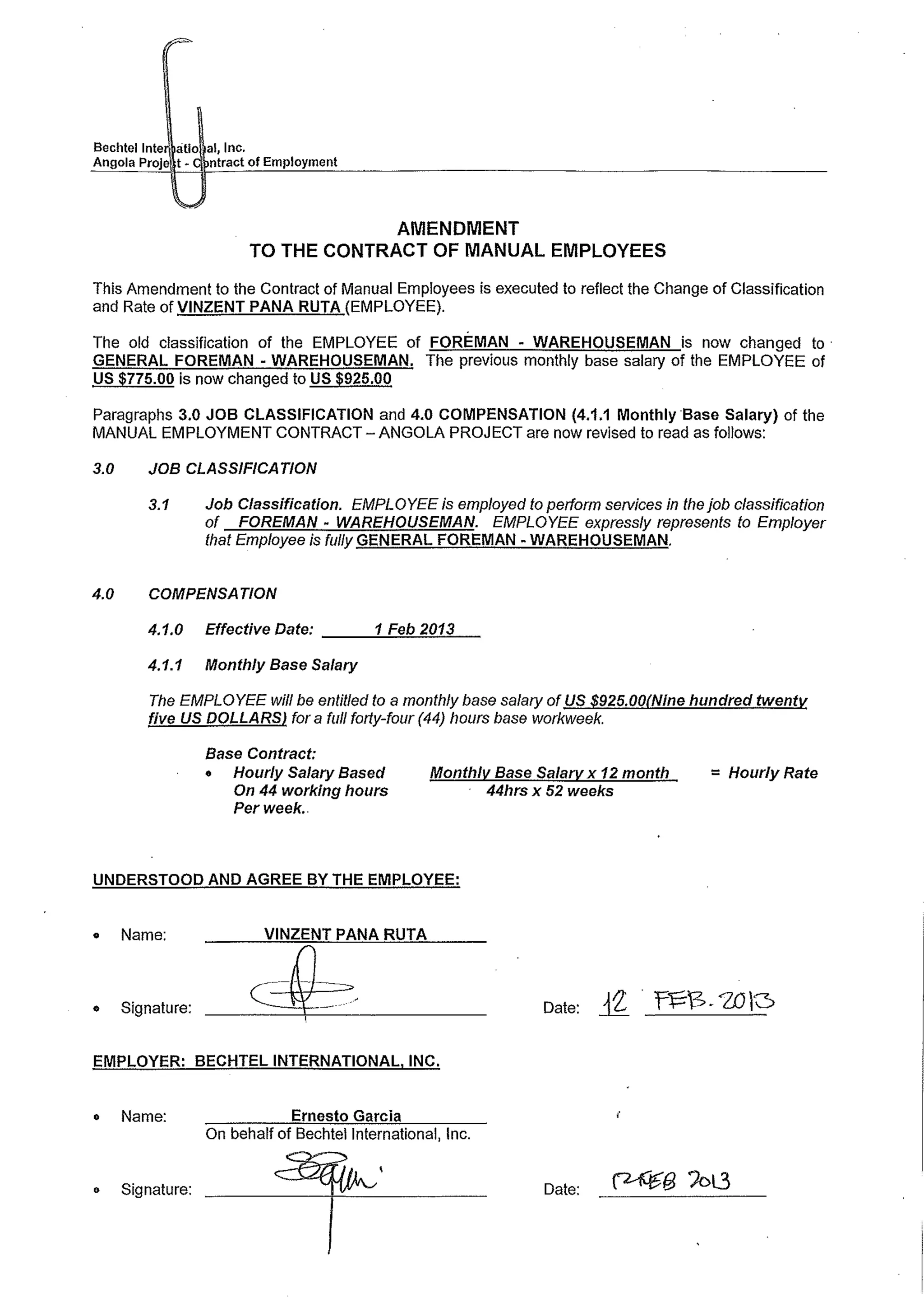 Promotion Foreman-General foreman | PDF