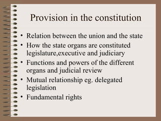 Constitutional provision on RTI | PPT