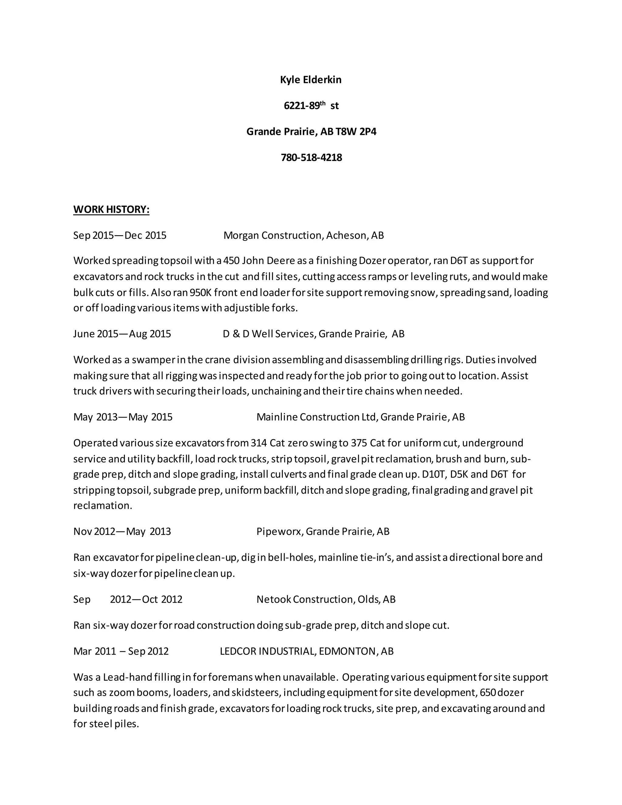 Kyle resume update 1 | DOCX | Track and Field | Sports
