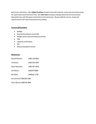 Kyle resume update 1 | DOCX | Track and Field | Sports