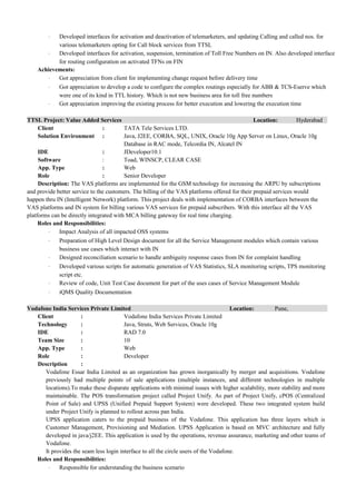 US Resume Rohit Sharma | PDF