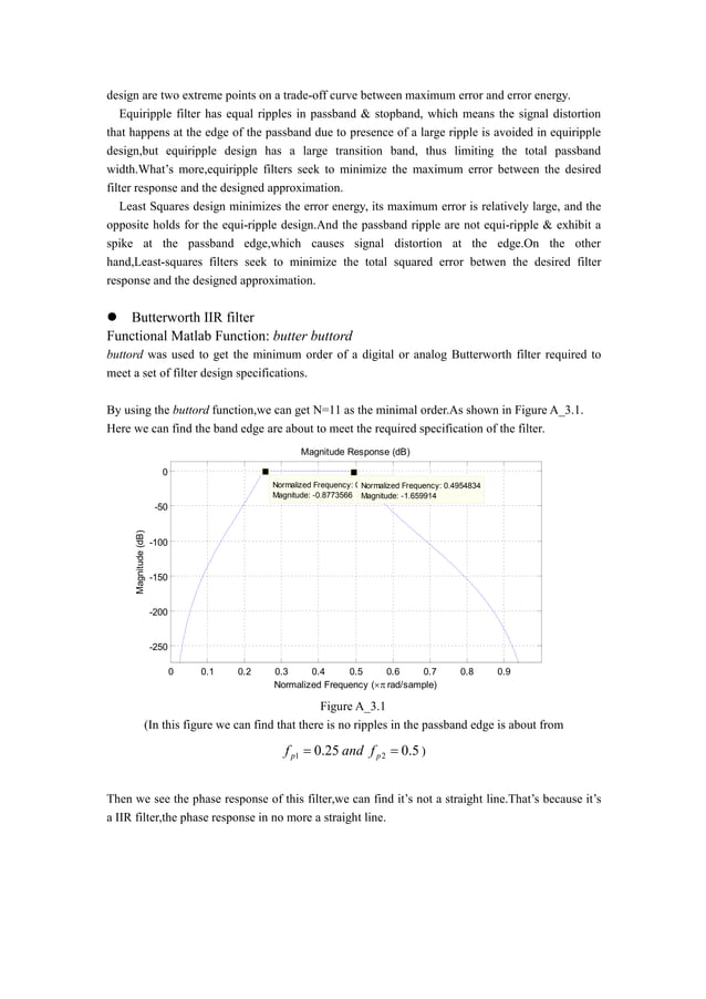 ECE 569 Digital Signal Processing Project | PDF