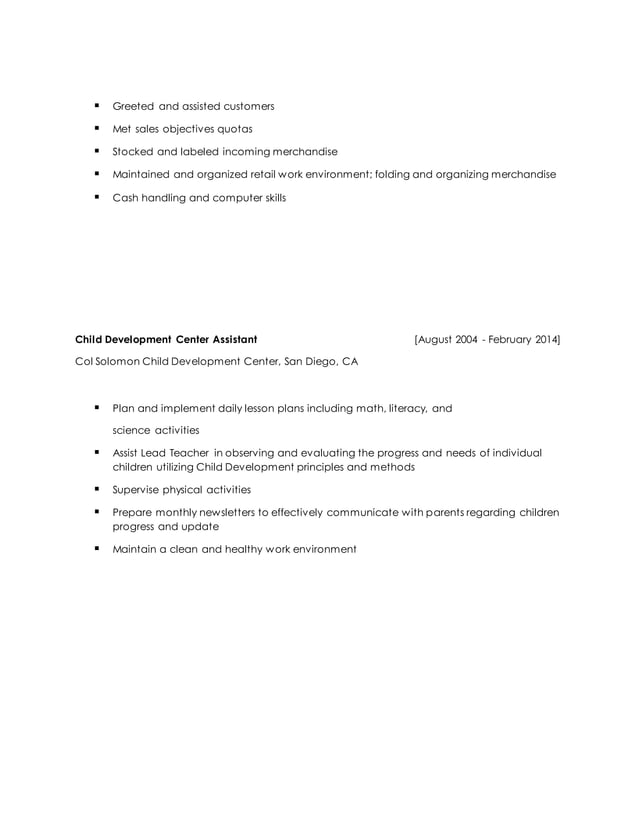 EB Resume | PDF