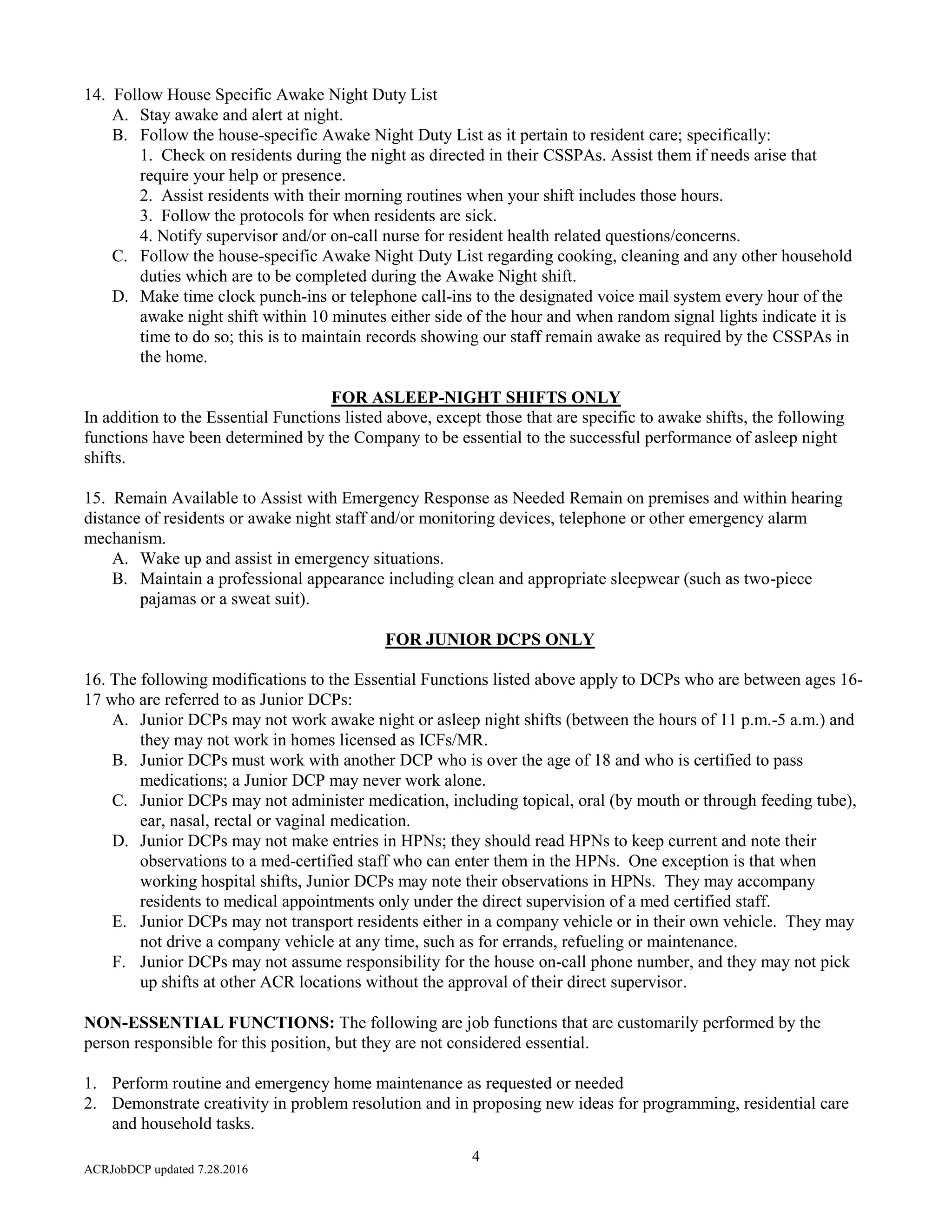 DCP-Job-Description | PDF