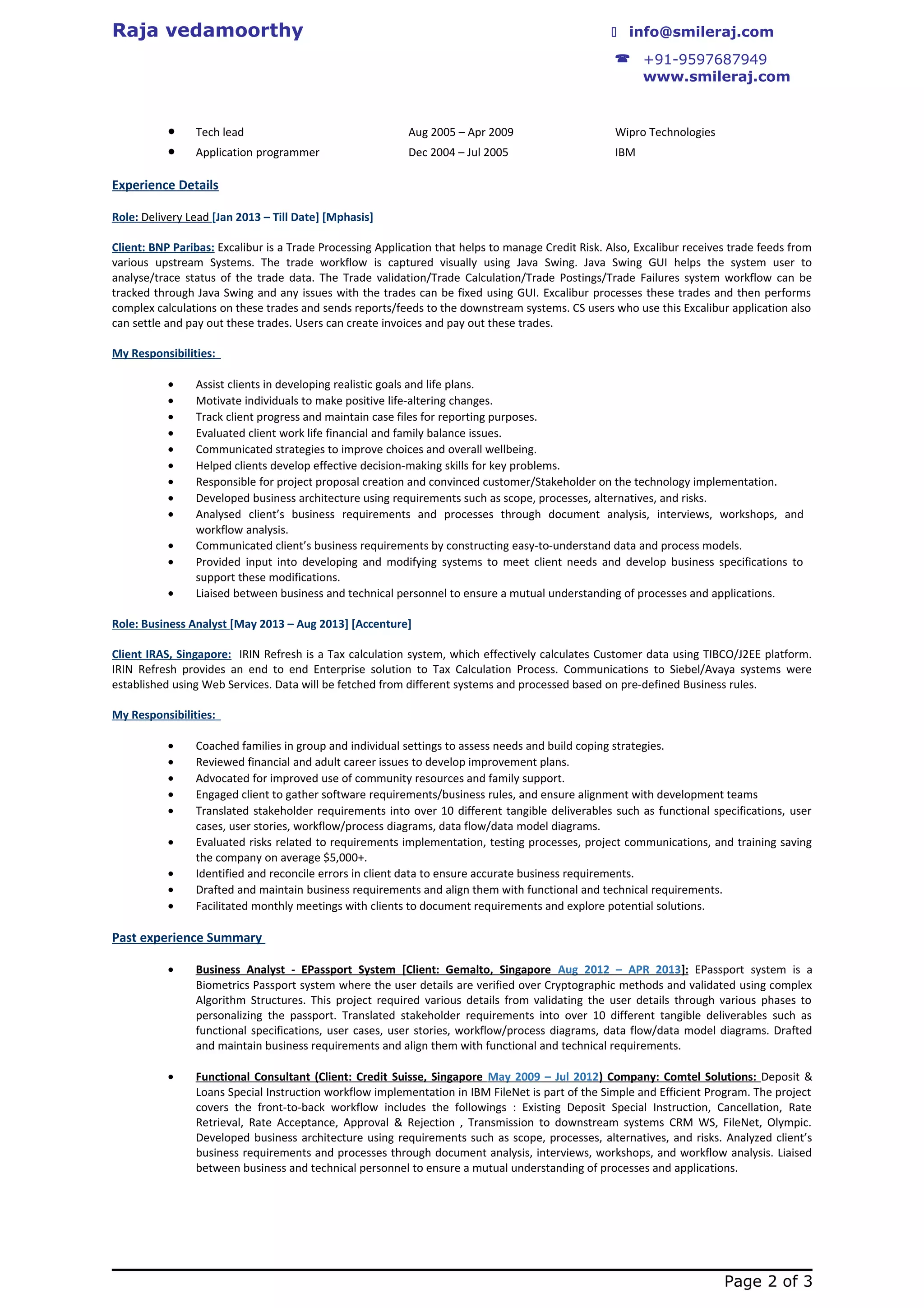 Raj_Corp_Trainer_CV | PDF