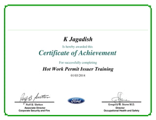 hot work permit | PPT