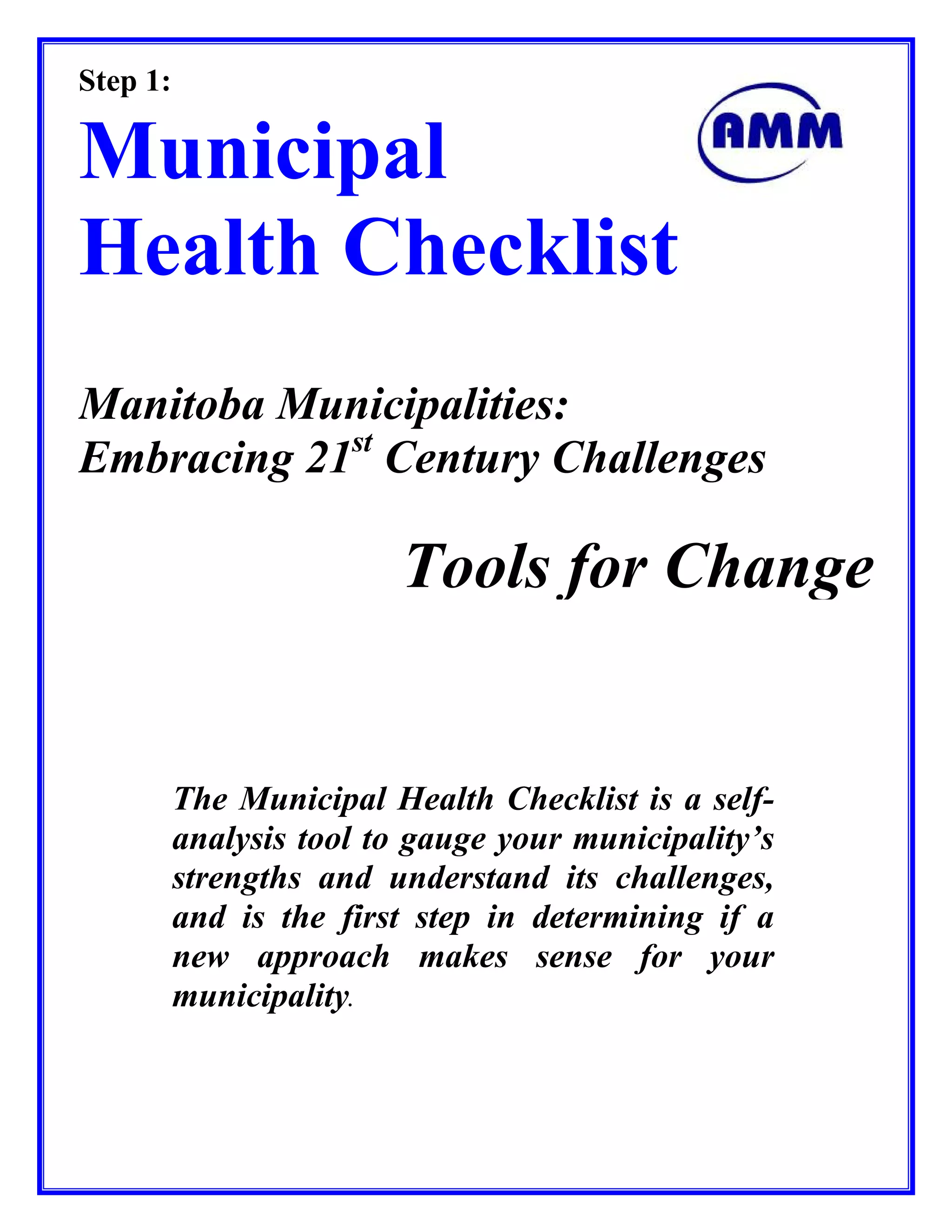 AMM-Tools-checklist | PDF