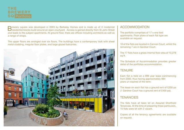 The Brewery Square Portfolio | PPT
