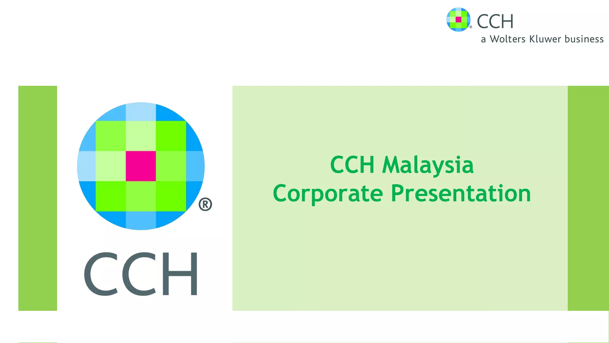 CCH Corporate Presentation 170413 (For Client Presentations) | PPS