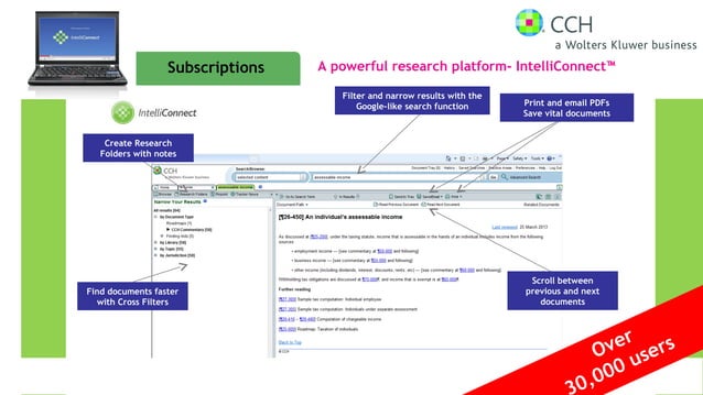 CCH Corporate Presentation 170413 (For Client Presentations) | PPT