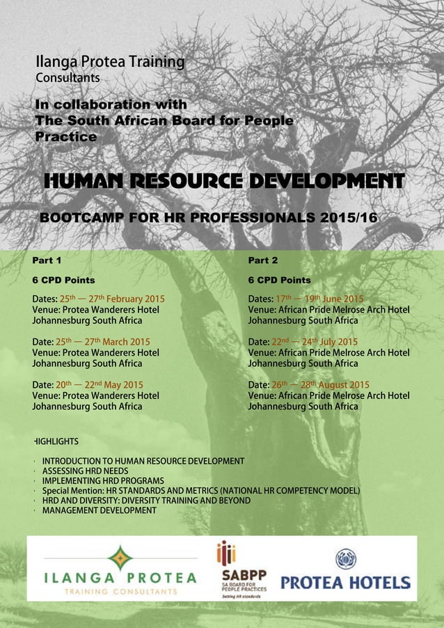 Human Resource Development Training | PDF